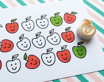 Kawaii Fruit Stamp | Etsy