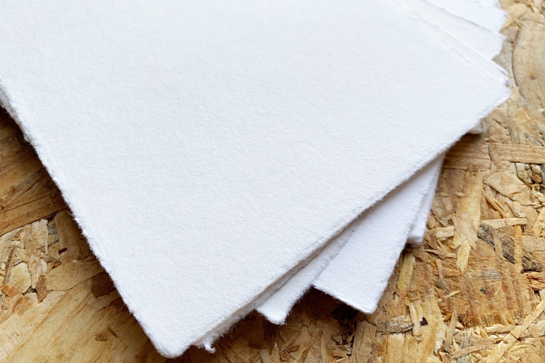 Japanese Echizen Washi Paper Postcards, Traditional Handmade Heavy ...