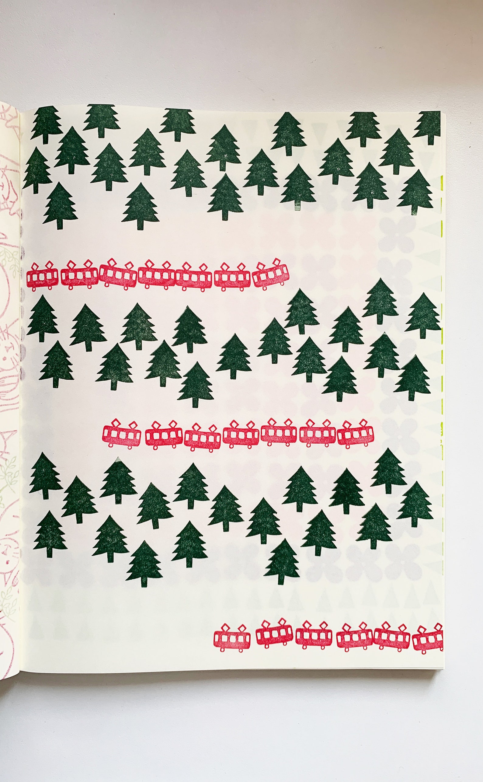 Train Rubber Stamp Tram Stamp Hand Carved Stamp by - Etsy