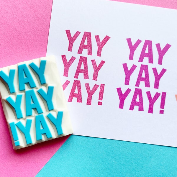 Message Rubber Stamp - Etsy