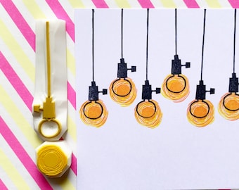 Light Bulb Stamp | Etsy