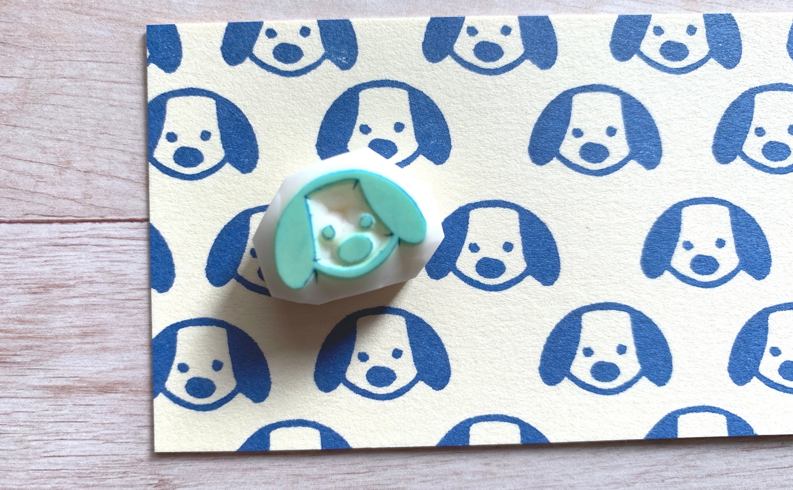 Dog Rubber Stamp Beagle Puppy Stamp Hand Carved Stamp Dog - Etsy