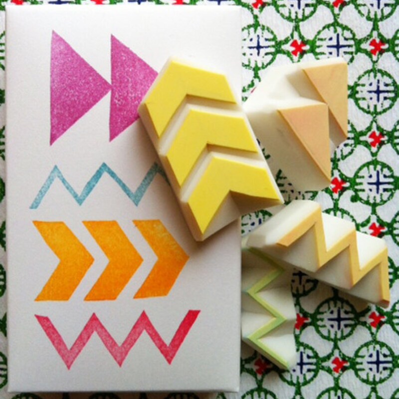Arrow Rubber Stamp - Etsy