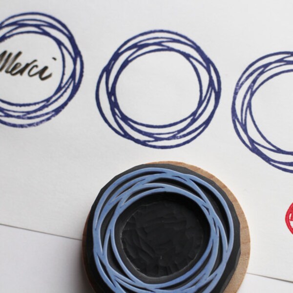 Frame Rubber Stamp - Etsy