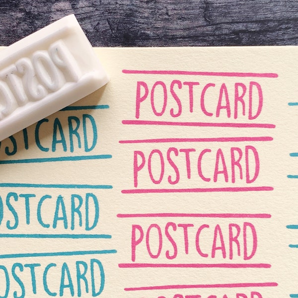 Postcard Stamp - Etsy