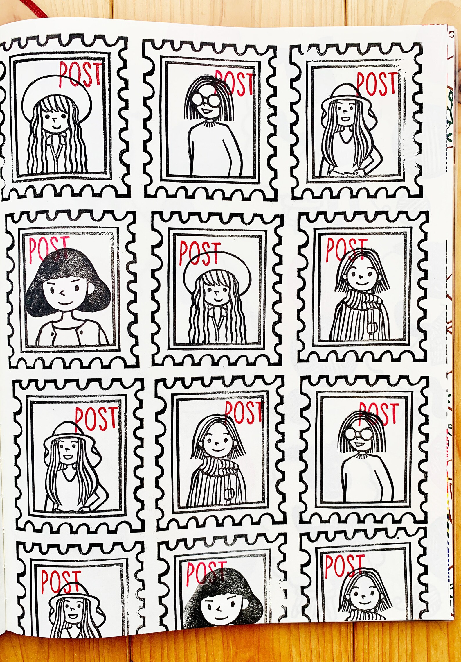 Ball Chair Rubber Stamp, Mid Century Modern Furniture Stamp for Art ...