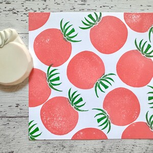 Tomato Stamp - Etsy