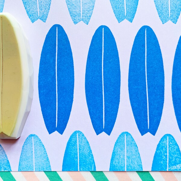 Beach Rubber Stamp - Etsy