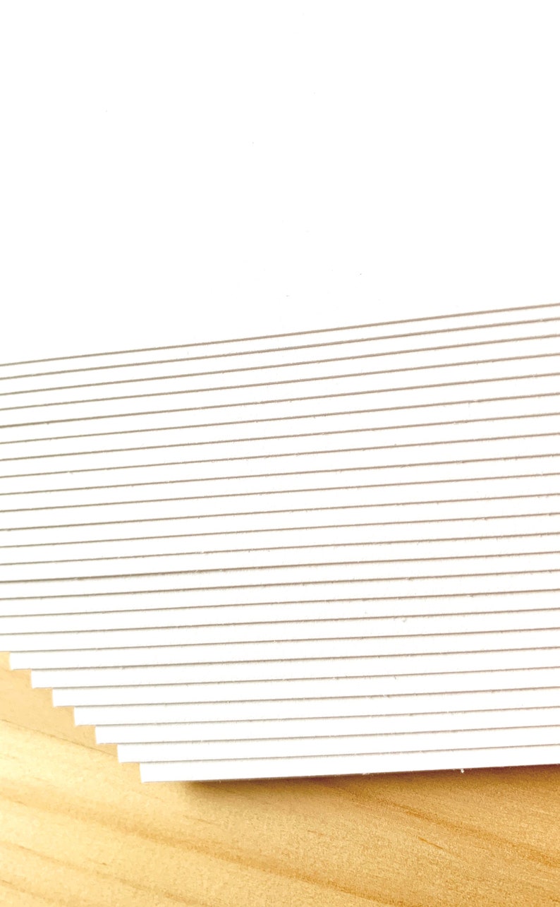 Japanese Blank Postcards Heavy Weight A6 White Paper Note - Etsy