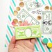 Play Money Rubber Stamp Set Bank Note & Coin Stamps Hand - Etsy