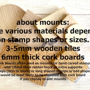 Tree Stump Rubber Stamp | Hand Carved Stamp | Nature Inspired Design - Etsy