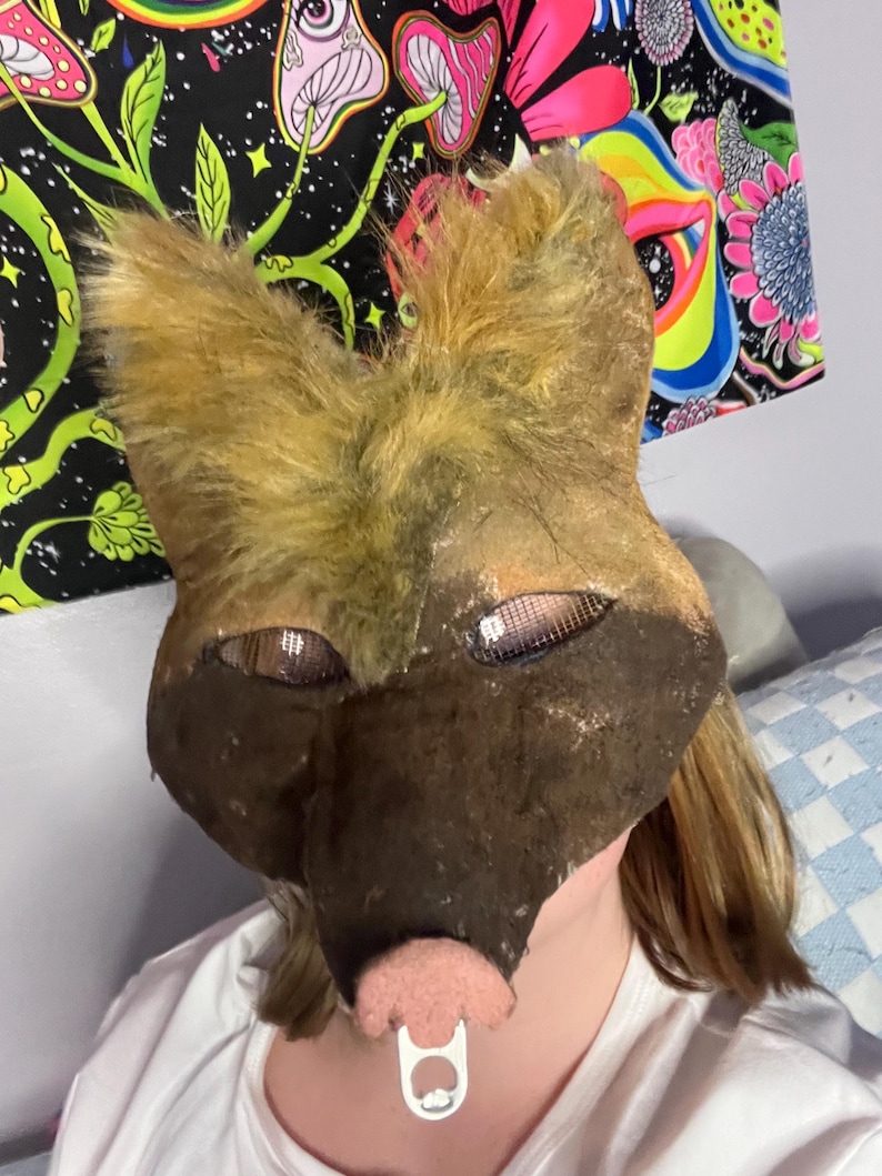 African Wild Dog/hyena Therian Mask - Etsy