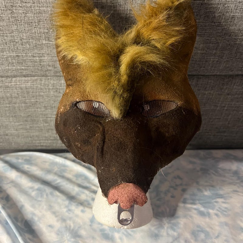 African Wild Dog Mask - Etsy