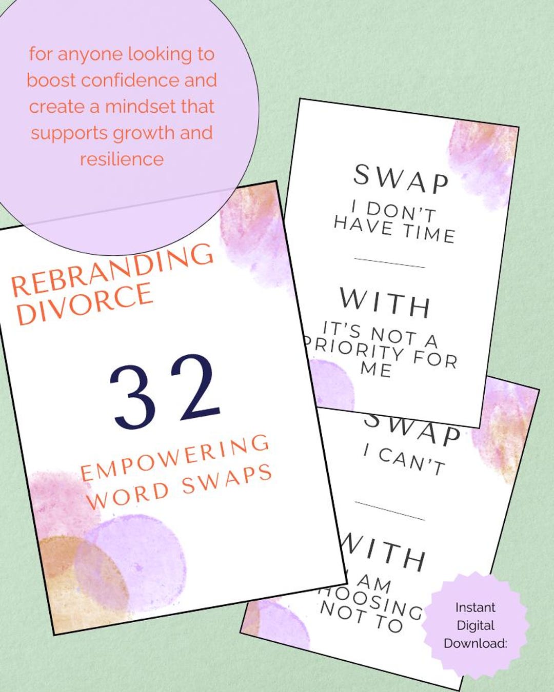 Empowering Swap Cards - Etsy