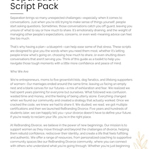 The Separation Script Toolkit - Etsy