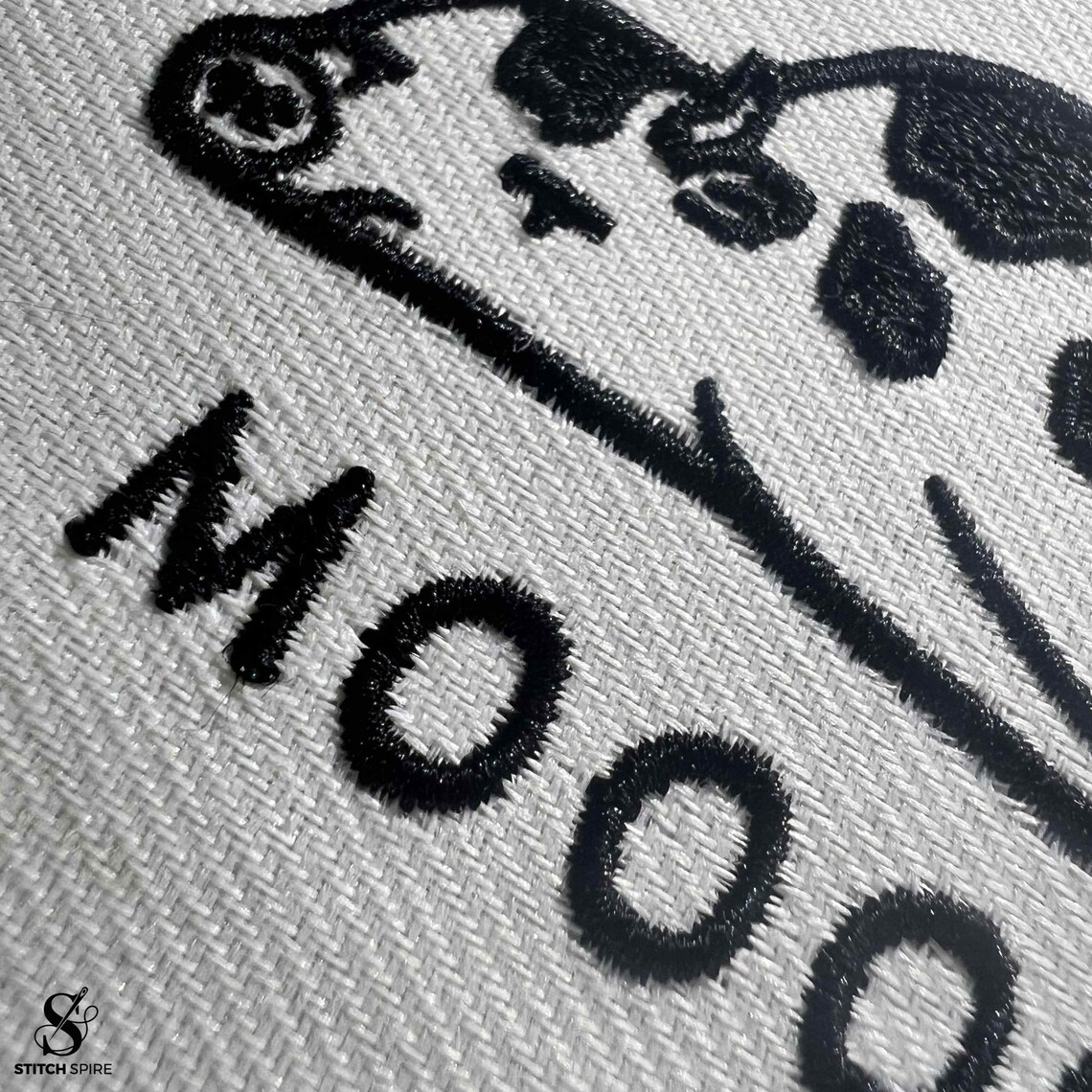 Lazy Moody Cow Embroidery Design Files for Hats and Beanie, Trendy ...