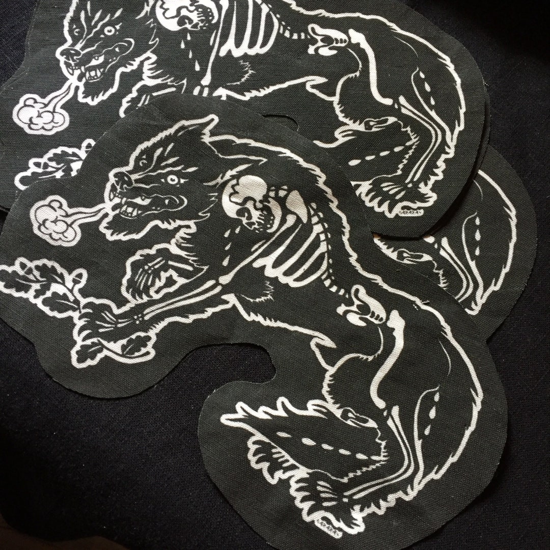 Werewolf of the Woods Patch NOW in Both Directions -sew or Glue on ...