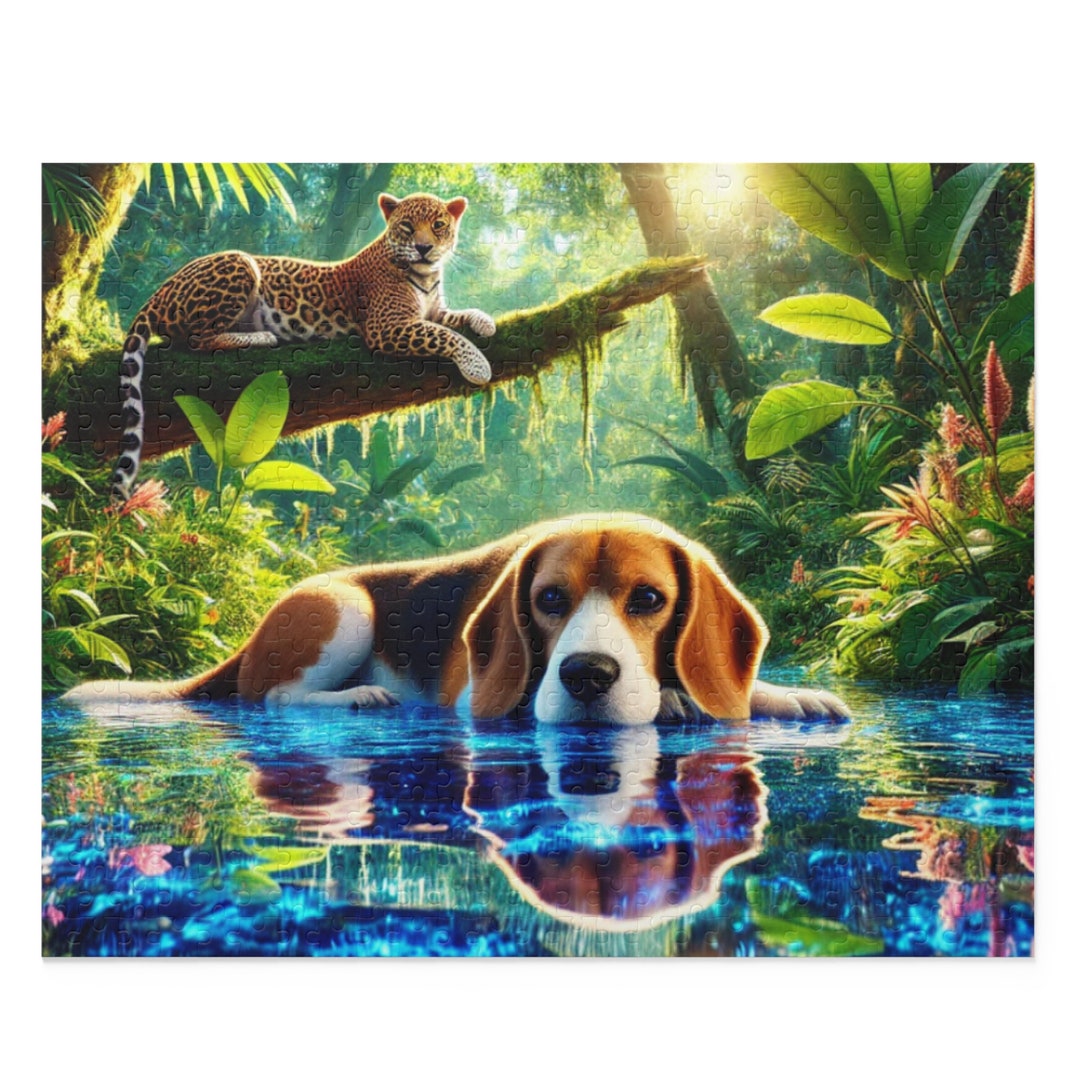 Dog Puzzle (120, 252, 500-pc) Dog Jigsaw Puzzle, Chipboard Dog Puzzle ...