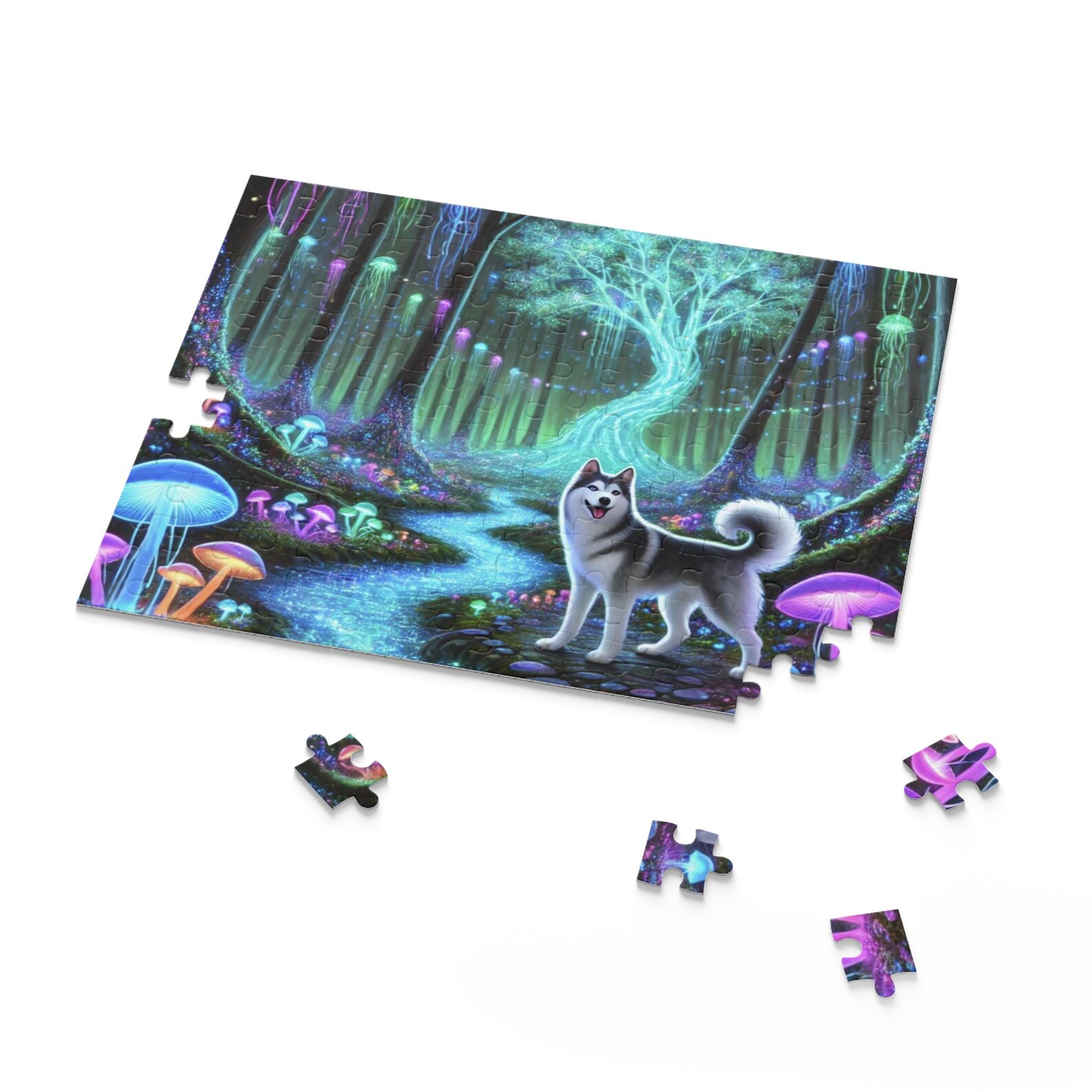 Dog Puzzle (120, 252, 500-pc) Dog Jigsaw Puzzle, Chipboard Dog Puzzle ...