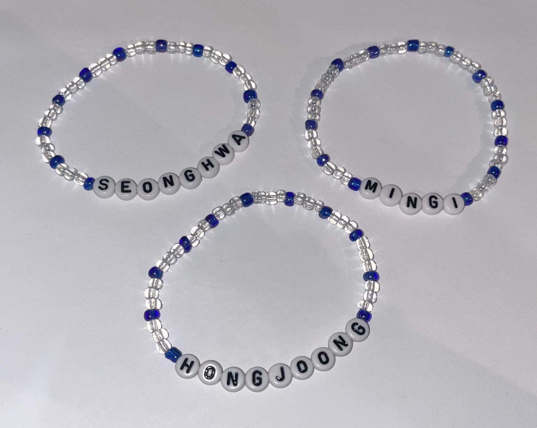 Ateez Bracelets - Atiny- K-pop - Etsy