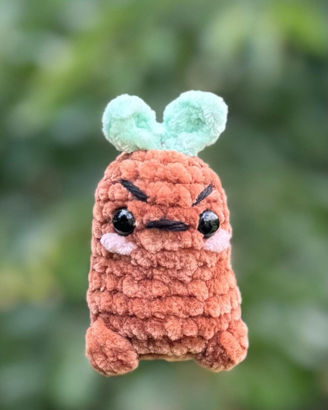 Grumpy Little Sprout Plushie - Etsy