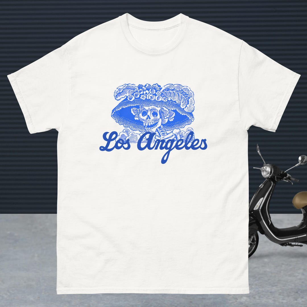 LOS DODGERS La Catrina, Dia De Los Muertos, Los Angeles Dodgers - Etsy