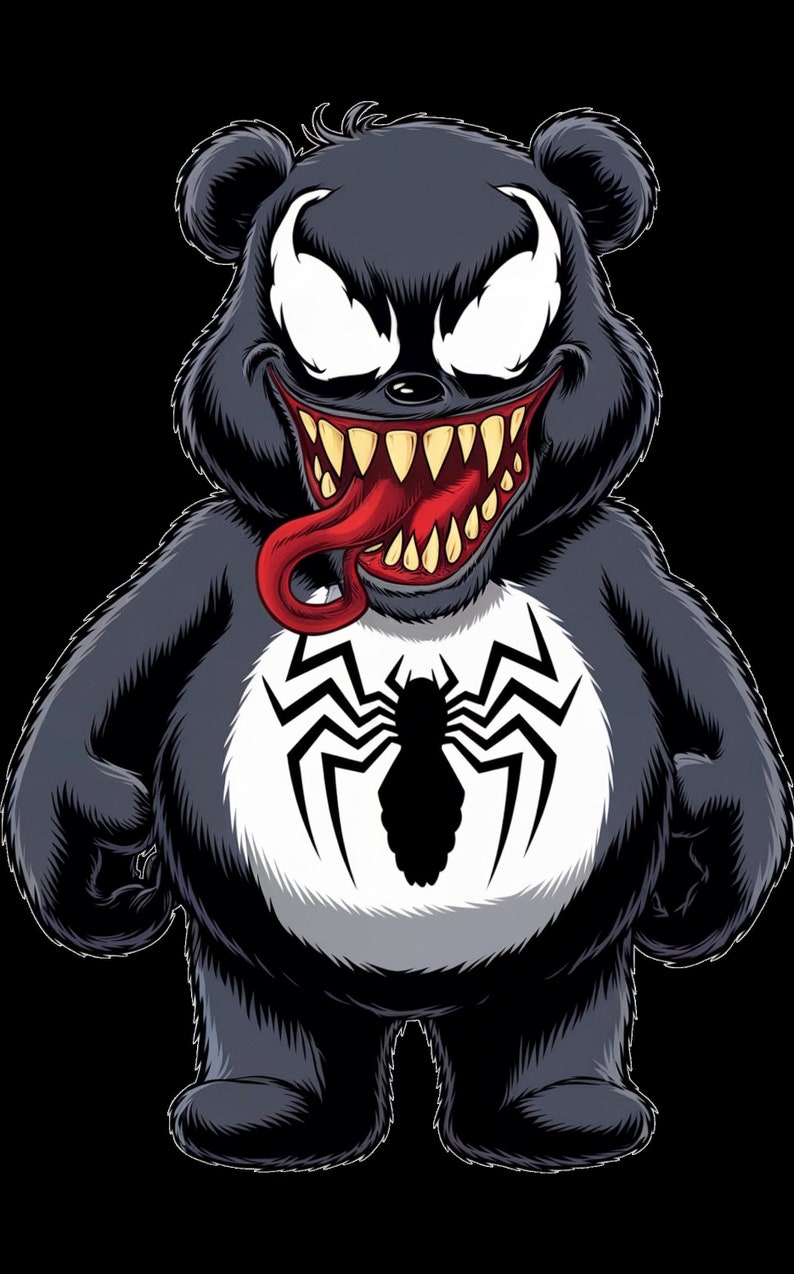 Venom Bear - Etsy