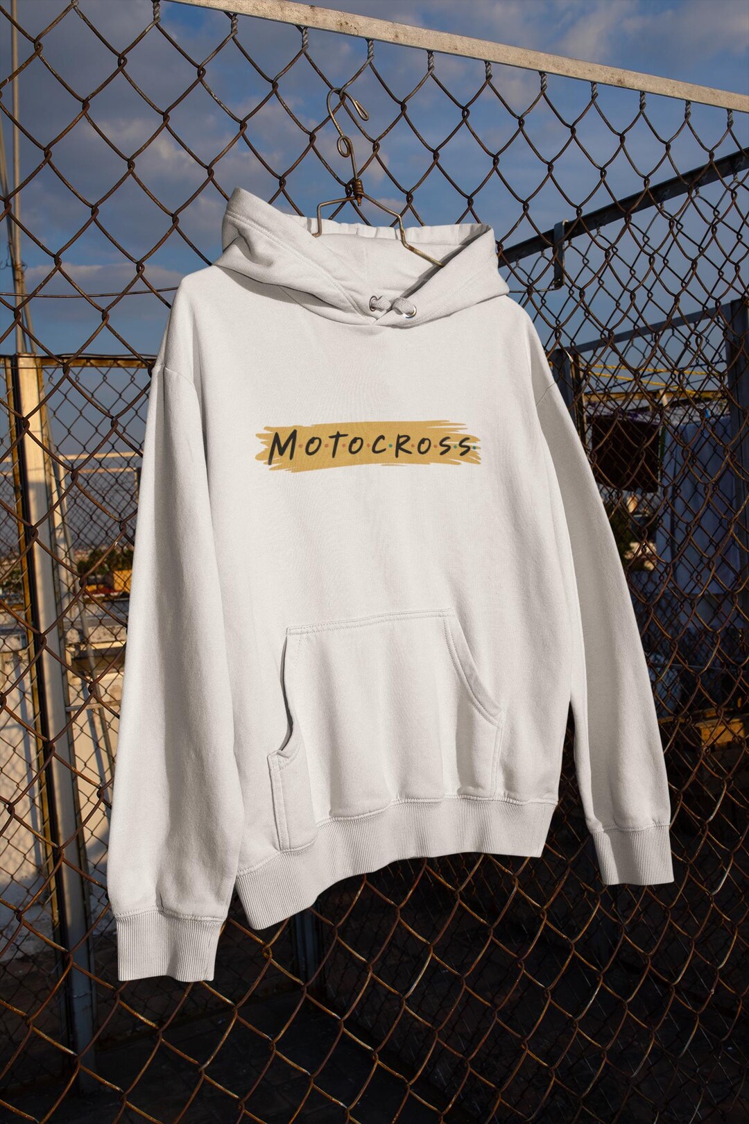 Motocross Friends Font Yellow Background - Etsy