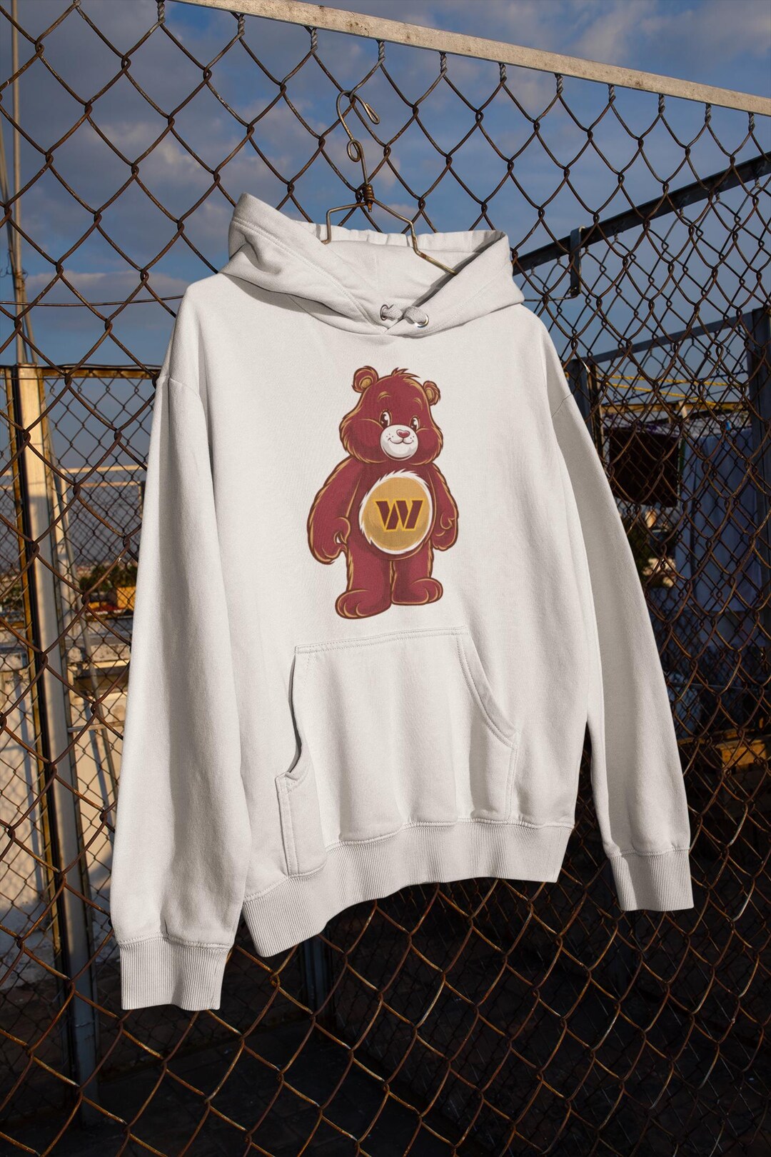 Commanders Care Bear - Etsy