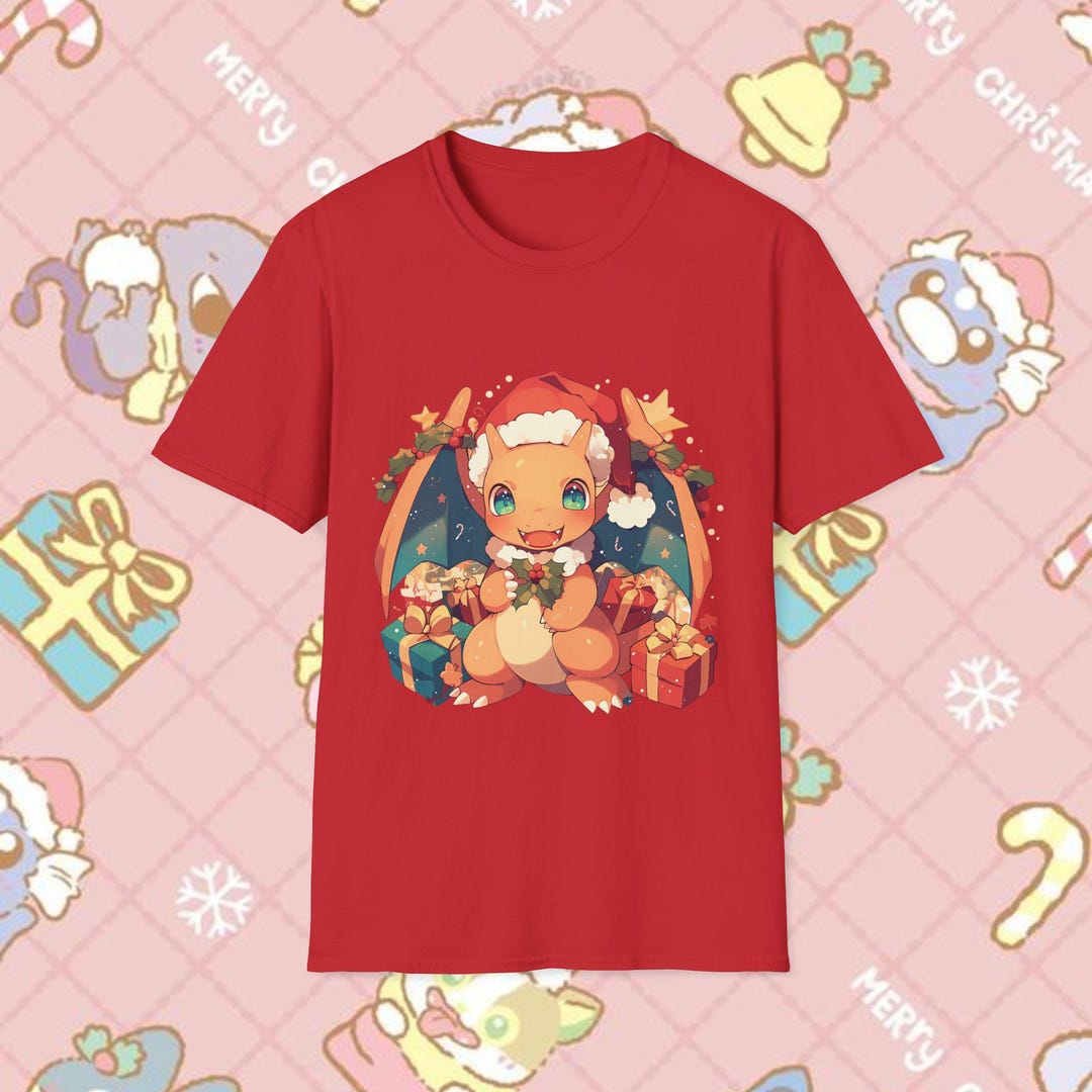 Charizard Anime Christmas Shirts, Christmas Family Shirts, Merry ...