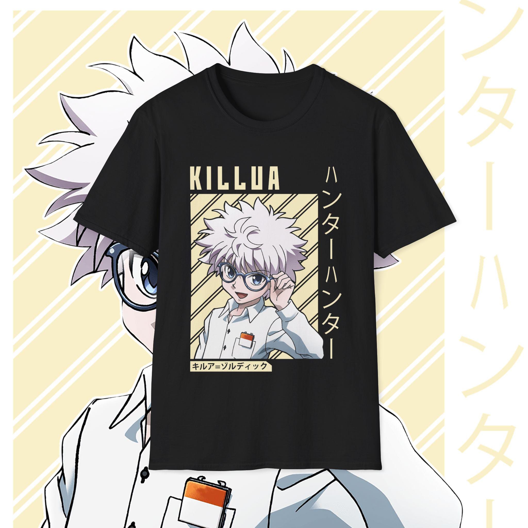 Hunter X Hunter Killua Zoldyck T-shirt, Killua Zoldyck, Japanese ...