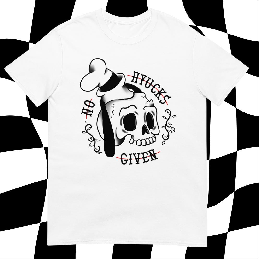 No Hyucks Given - Goofy Tshirt - WDW Disney Character Tee - Tattoo ...
