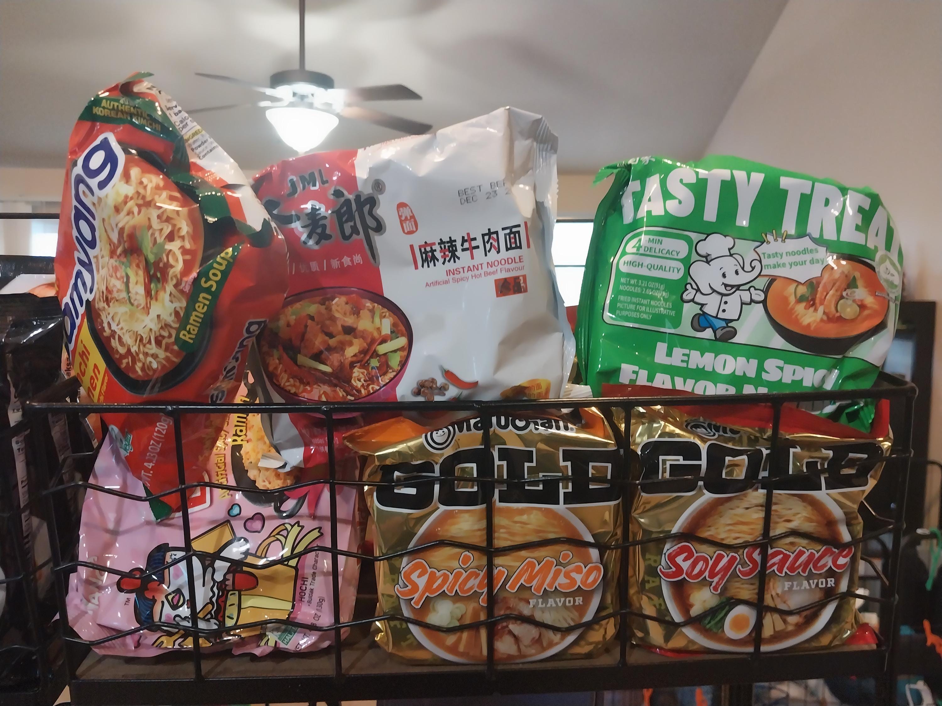 Ramen Care Package College Ramen Box Noodles Gift for College Student ...