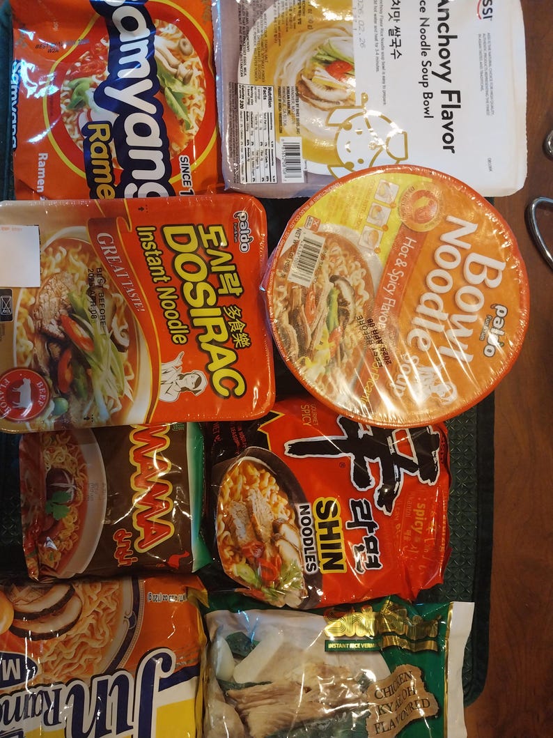Ramen Care Package College Ramen Box Noodles Gift for College Student ...