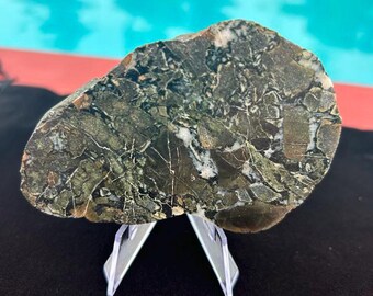 Vancouver Island Flowerstone Slab Polished - Etsy