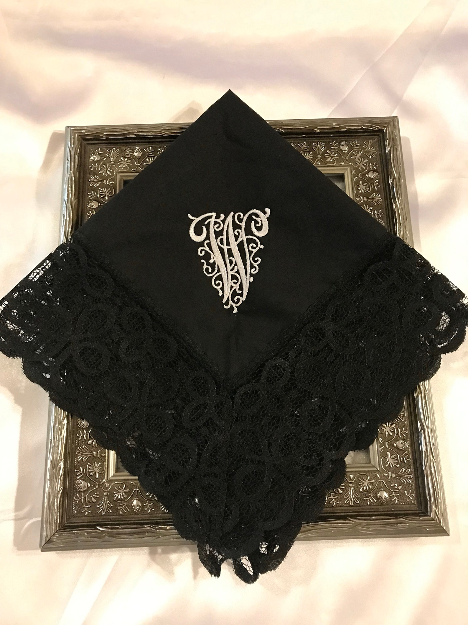 Women's Lace Handkerchief First Lady Church Handkerchief | Etsy