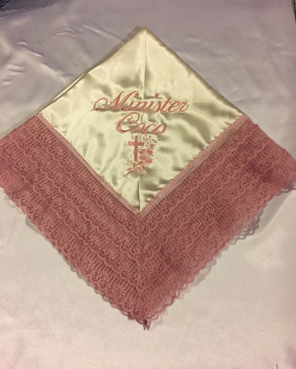 Church Lap Scarves Personalized Lap Scarf First Lady Church | Etsy