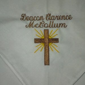 Custom Mens Handkerchief, Personalized Mens Handkerchief Embroidered ...