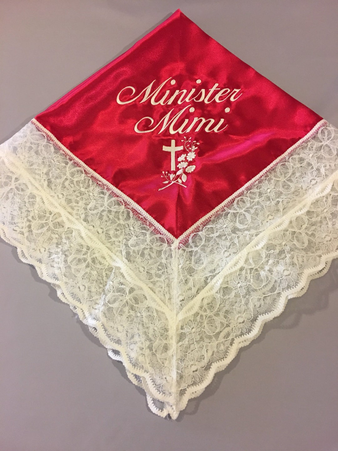 Church Lap Scarves, Personalized Lap Cloth, First Lady Satin Lap Scarf ...