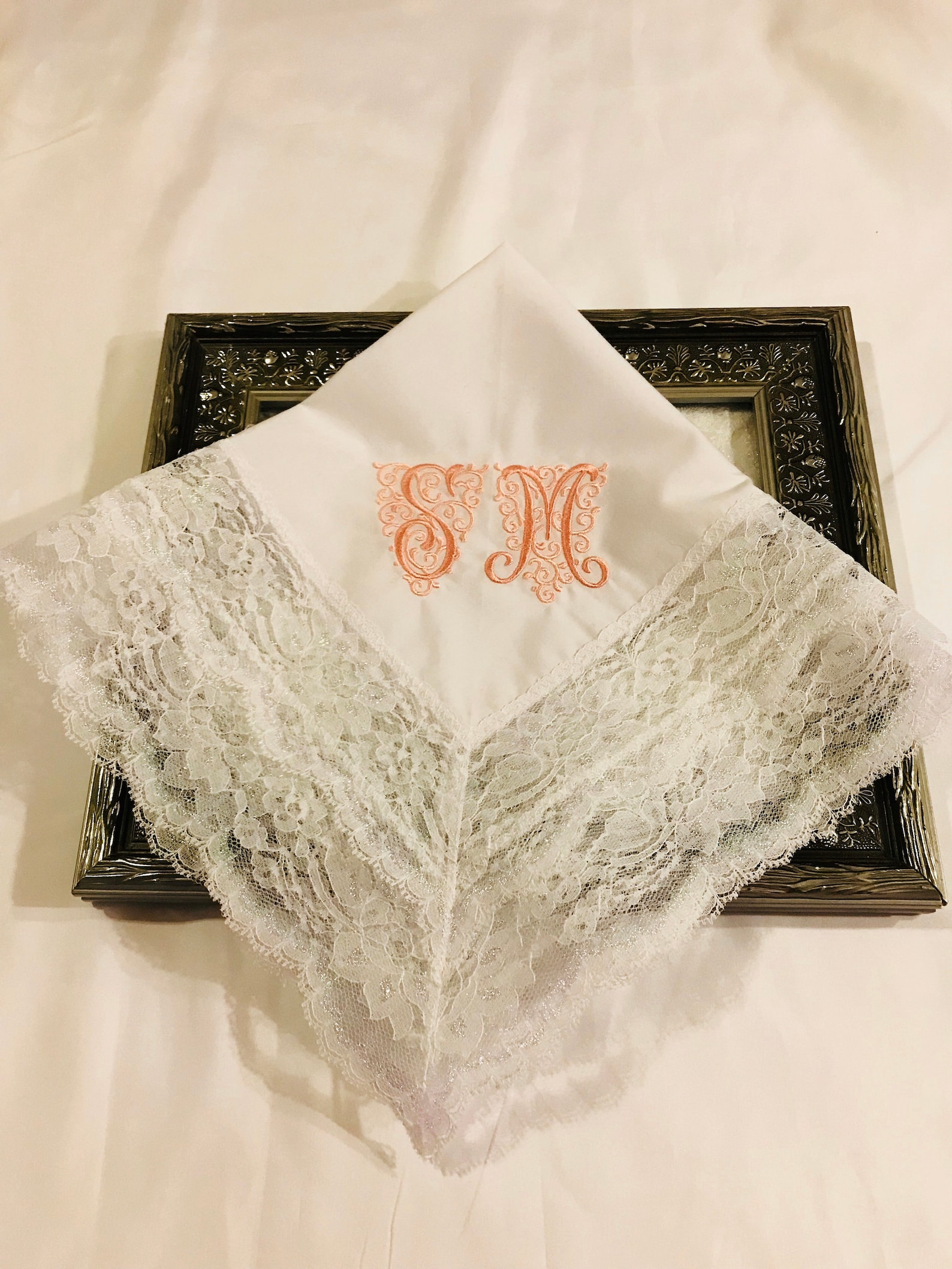 Women's Lace Handkerchief First Lady Church Handkerchief | Etsy