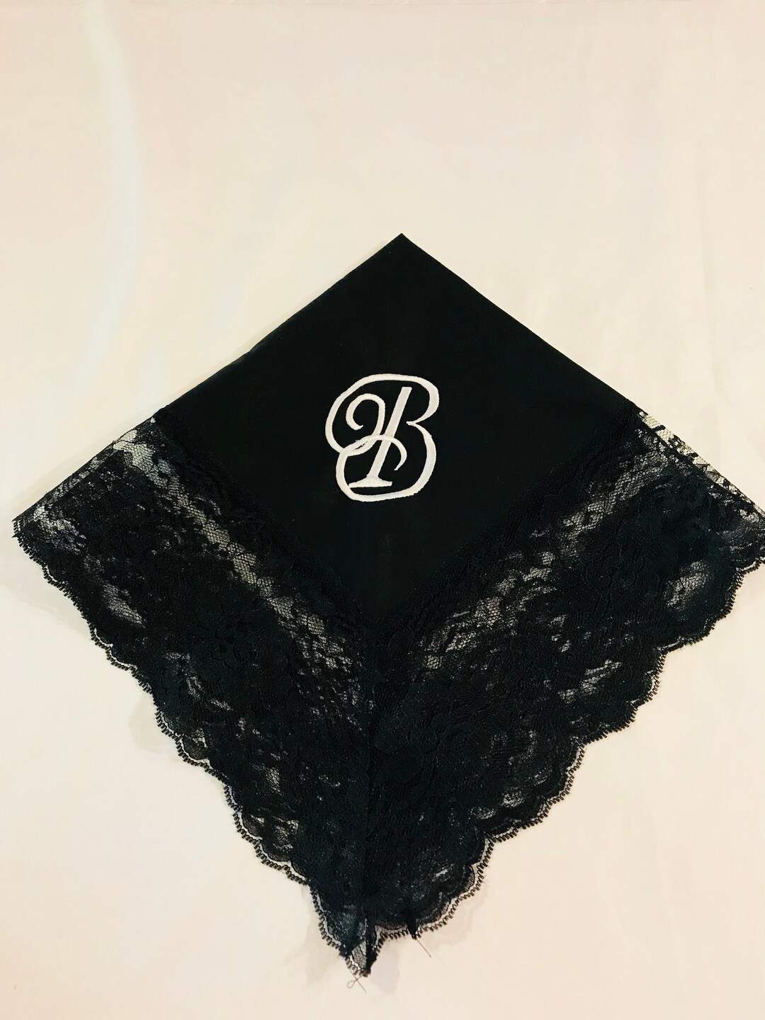 Women's Handkerchief Monogram, Custom First Lady Church Handkerchief ...