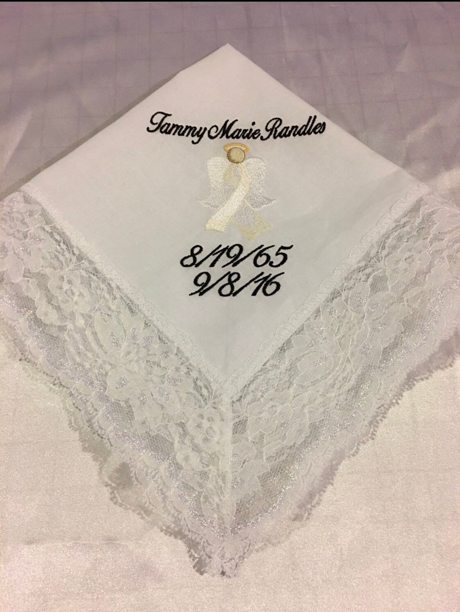 Women’s Memorial Handkerchief, in Memory of Handkerchief, Women’s ...