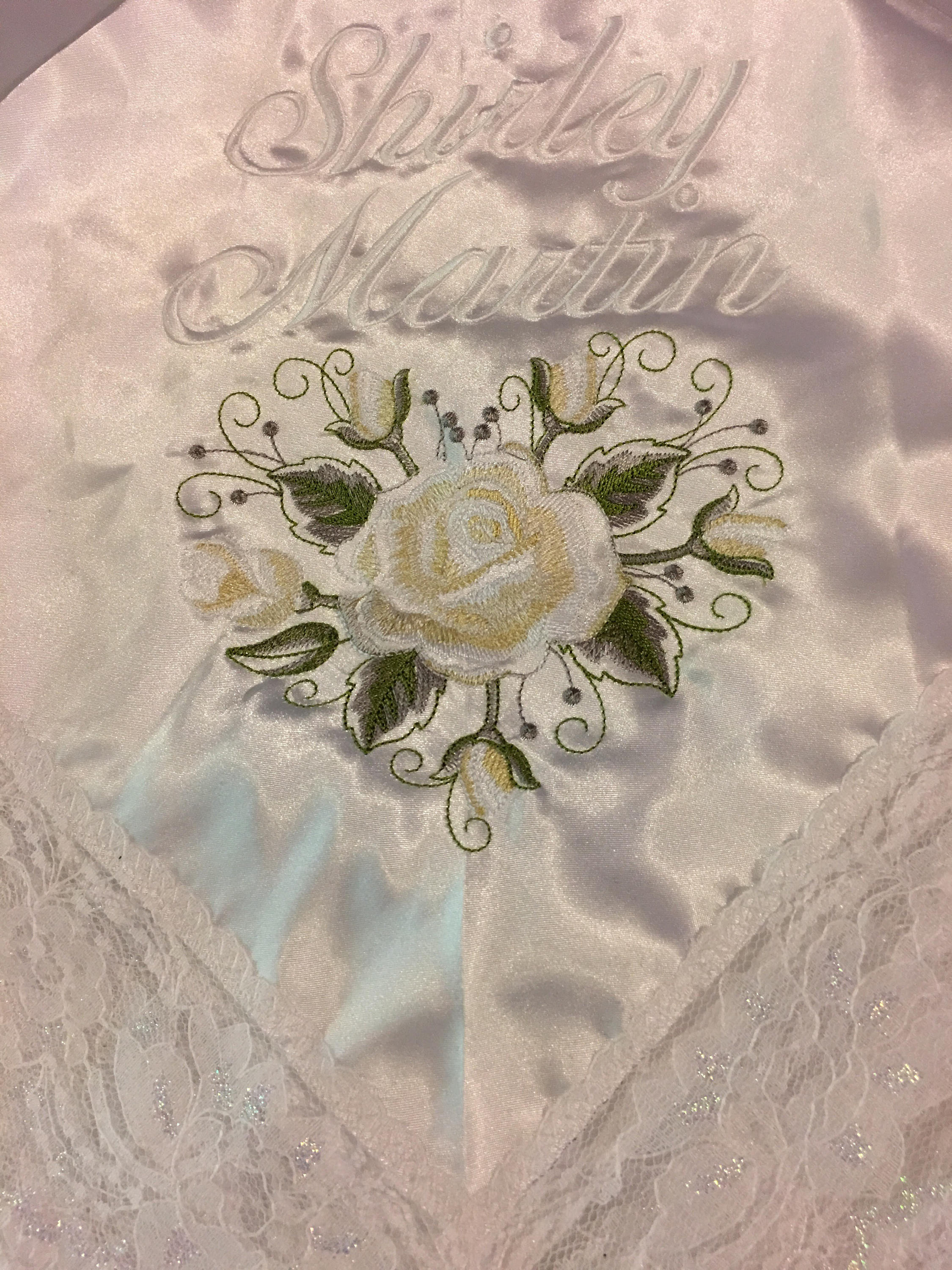 Personalized Women's Handkerchief Lace Handkerchief Church Handkerchief ...