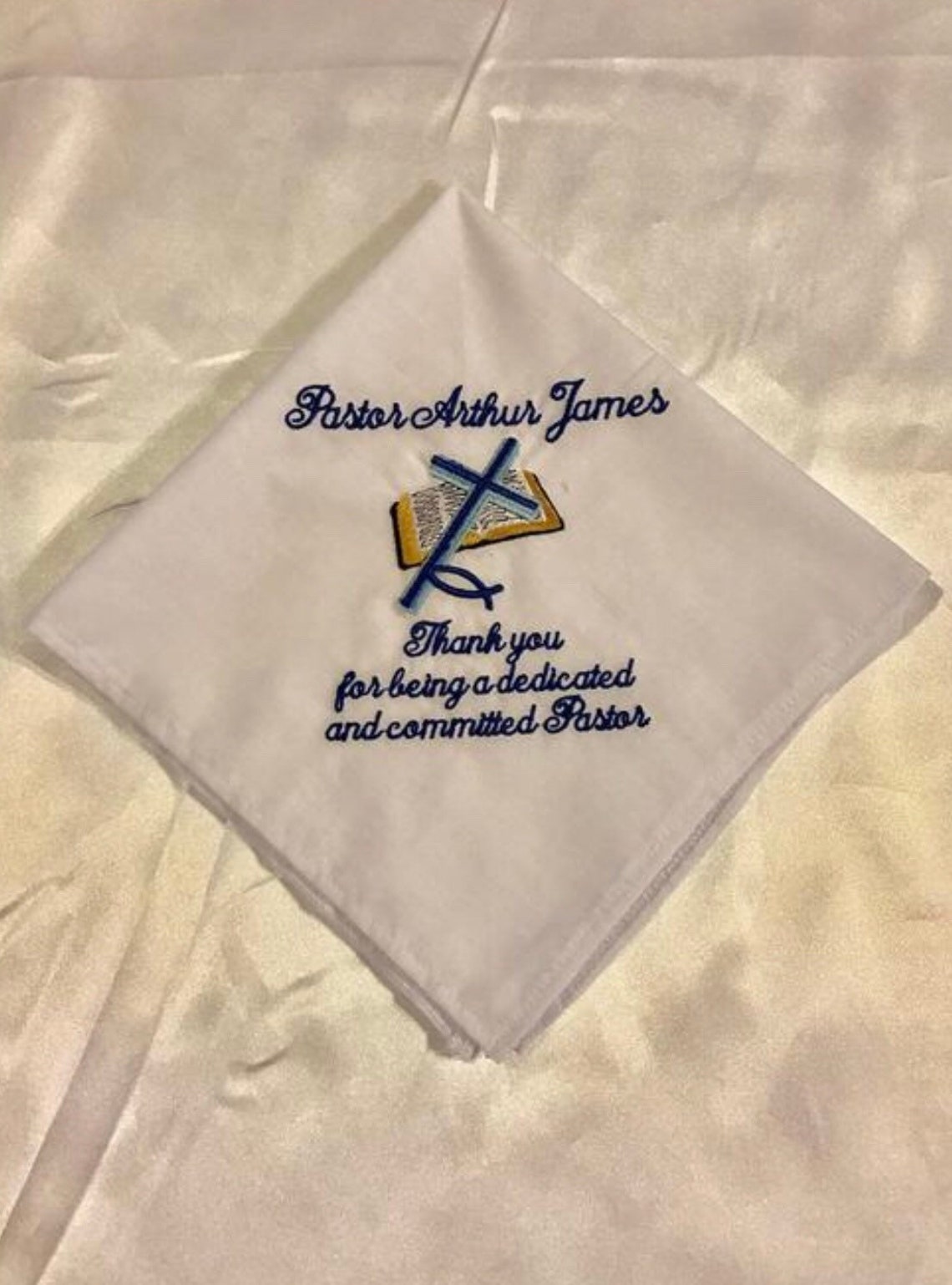 Personalized Mens Handkerchief, Custom Mens Handkerchief, Grooms Dad ...