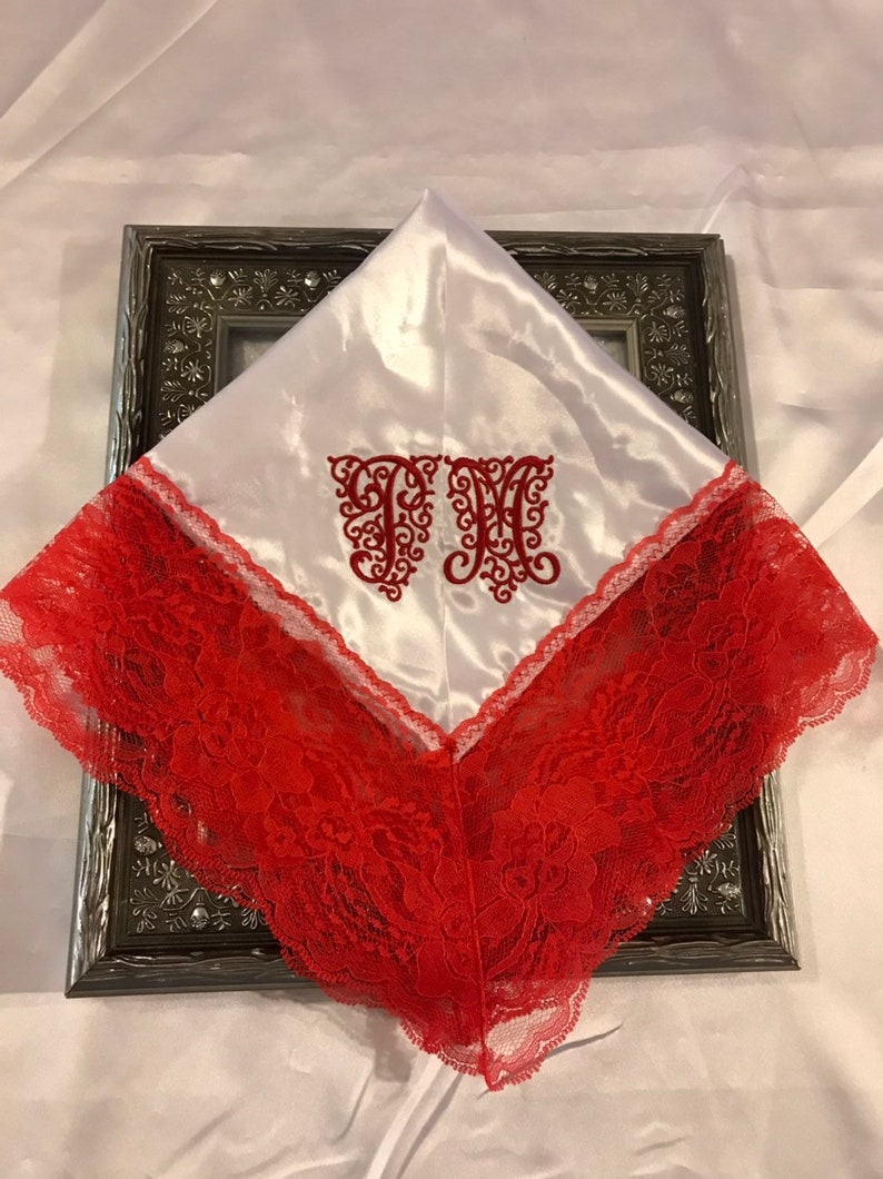 Women's Lace Handkerchief First Lady Church Handkerchief | Etsy