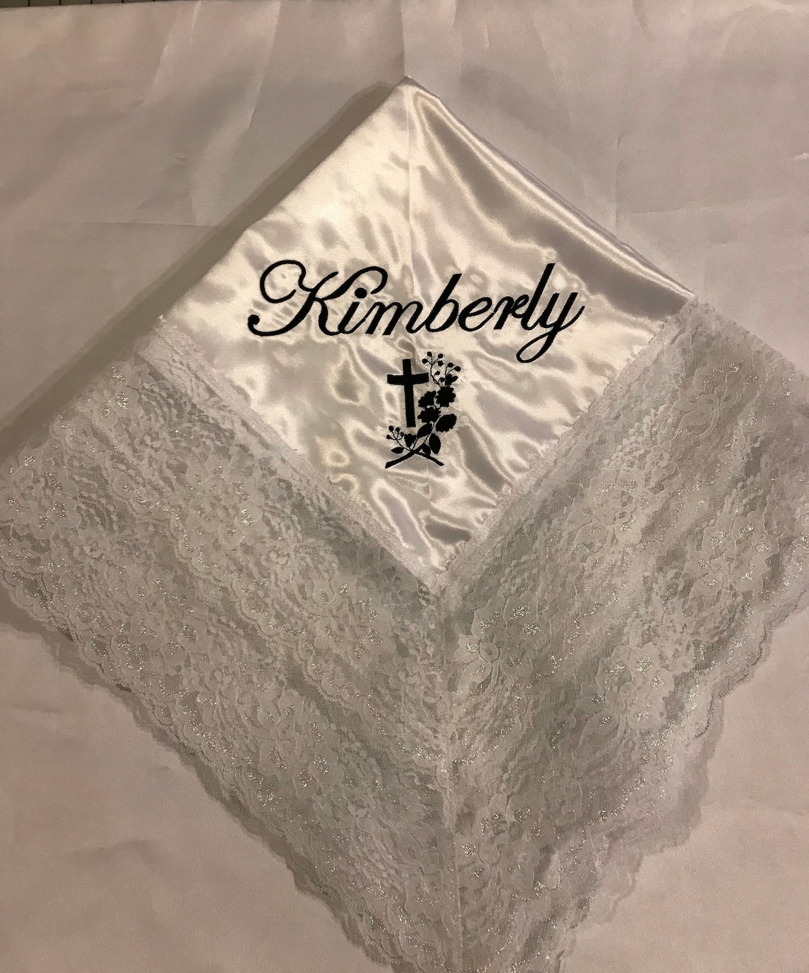 Women’s Lap Scarves Church Lap Scarf Custom First Lady Black Satin Lap ...