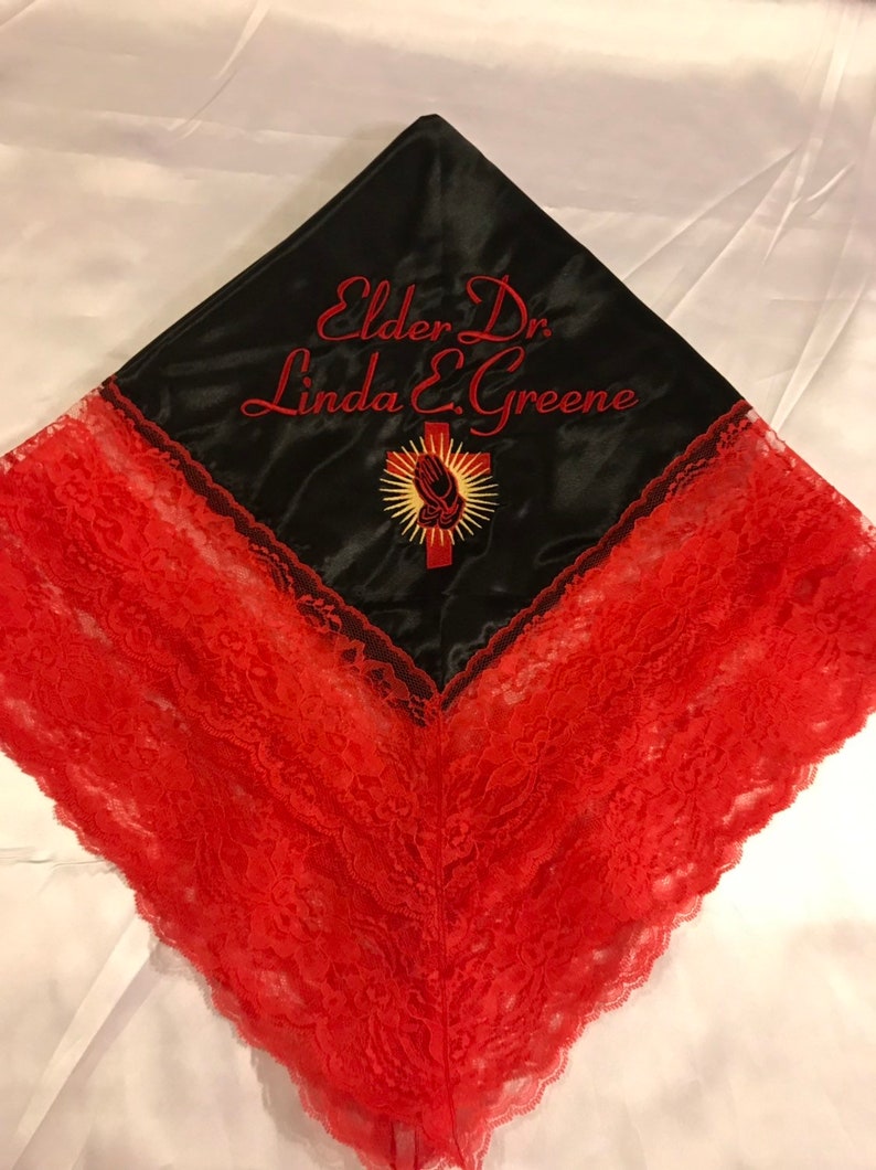 Church Lap Scarves Personalized Lap Scarf First Lady Church | Etsy