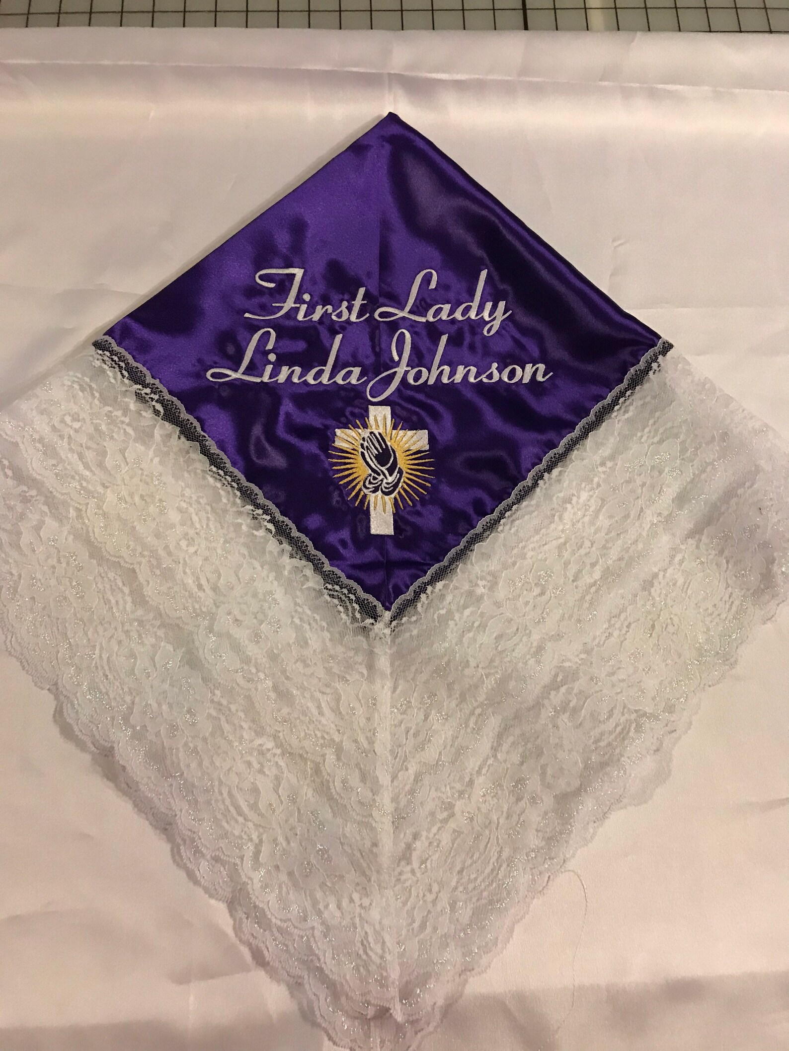 Church Lap Scarf Personalized Lap Scarf First Lady Church - Etsy