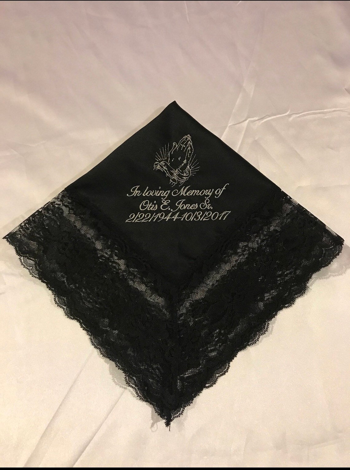 Women’s Memorial Handkerchief, in Memory of Handkerchief, Women’s ...
