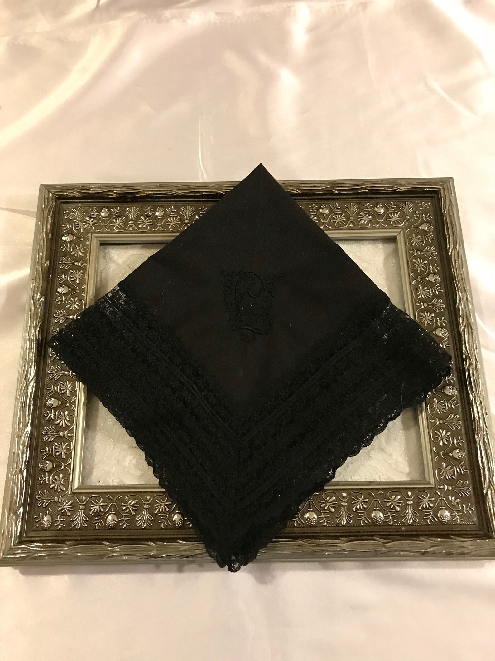 Women's Lace Handkerchief First Lady Church Handkerchief | Etsy